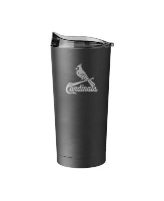 St. Louis Cardinals 20 Oz Team Black Powder Coat Tumbler - Macy's