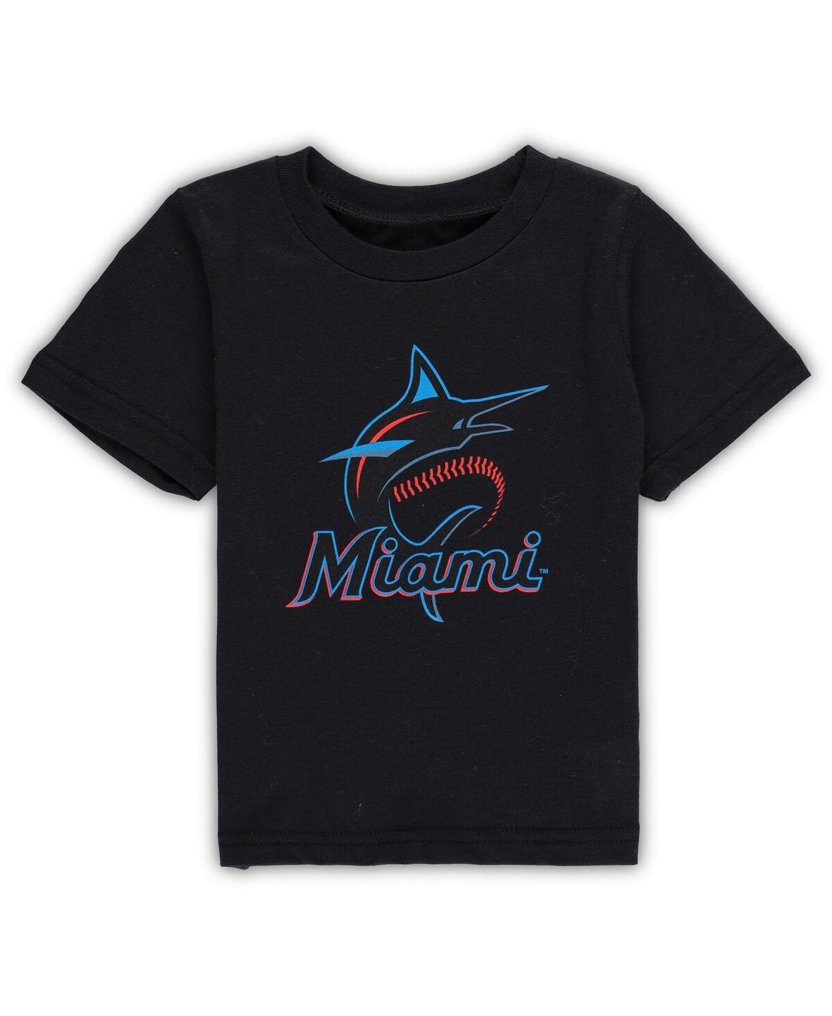 Click here for Toddler Boys and Girls Black Miami Marlins Team Cr... prices