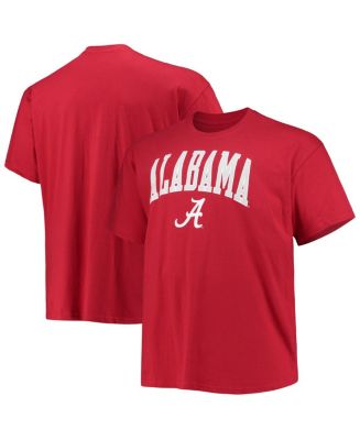 Men's Champion Crimson Alabama Crimson Tide Big and Tall Arch Over ...