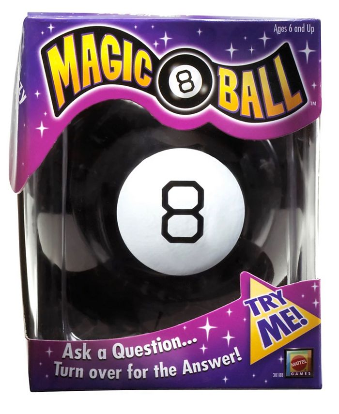 Mattel Games Fortune Telling Novelty Magic 8 Ball Toy - Macy's