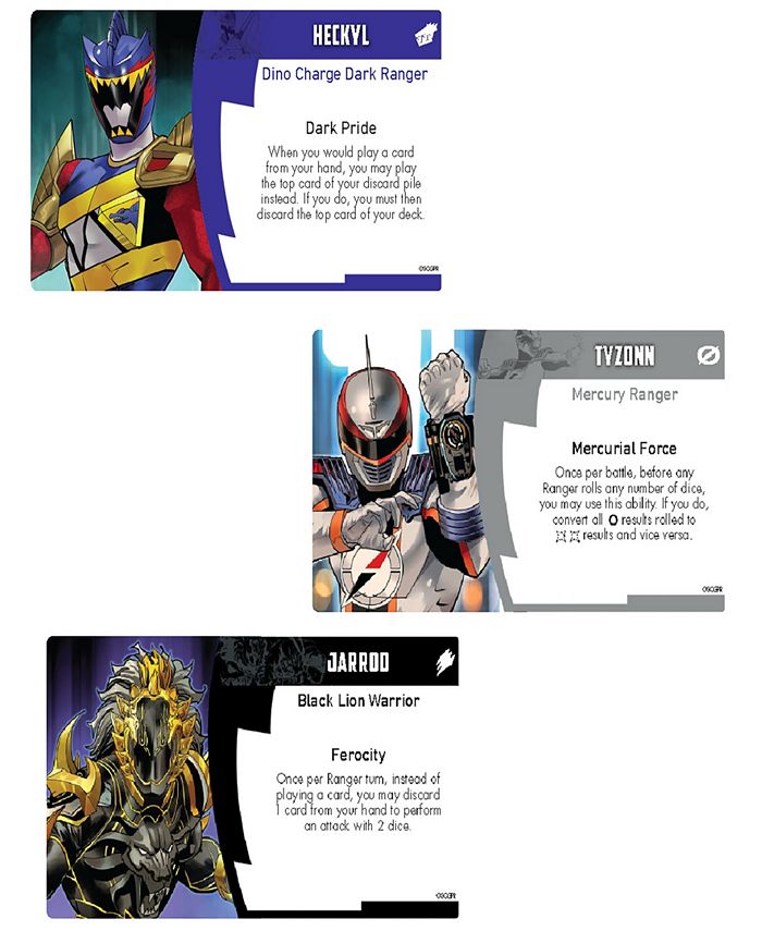 Renegade Game Studios Power Rangers Heroes of The Grid Light Darkness ...