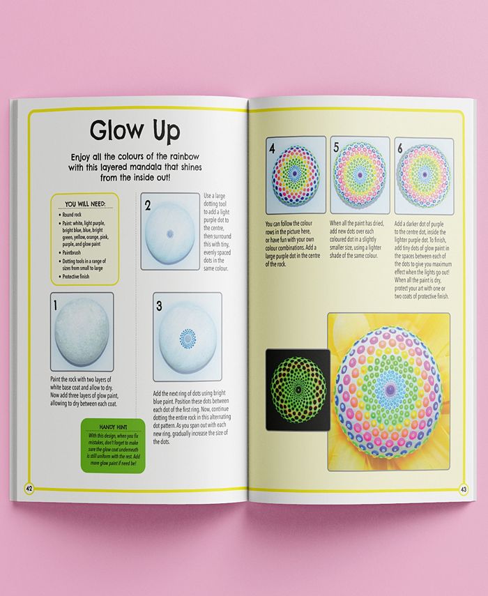 Craft Maker The Complete Neon Rock Art Kit DIY Rock Painting For Kids ...