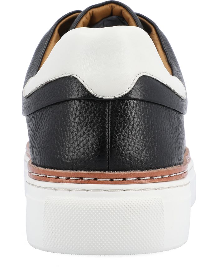 Thomas & Vine Men's Nathan Casual Leather Sneakers - Macy's