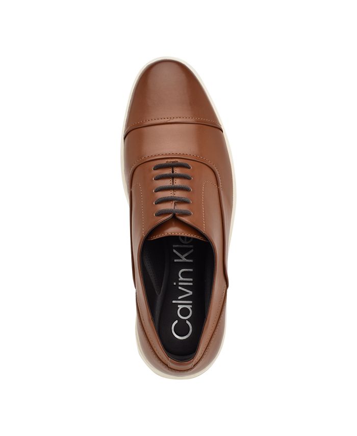 Calvin Klein Men's Elijah Lace Up Dress Sneakers - Macy's