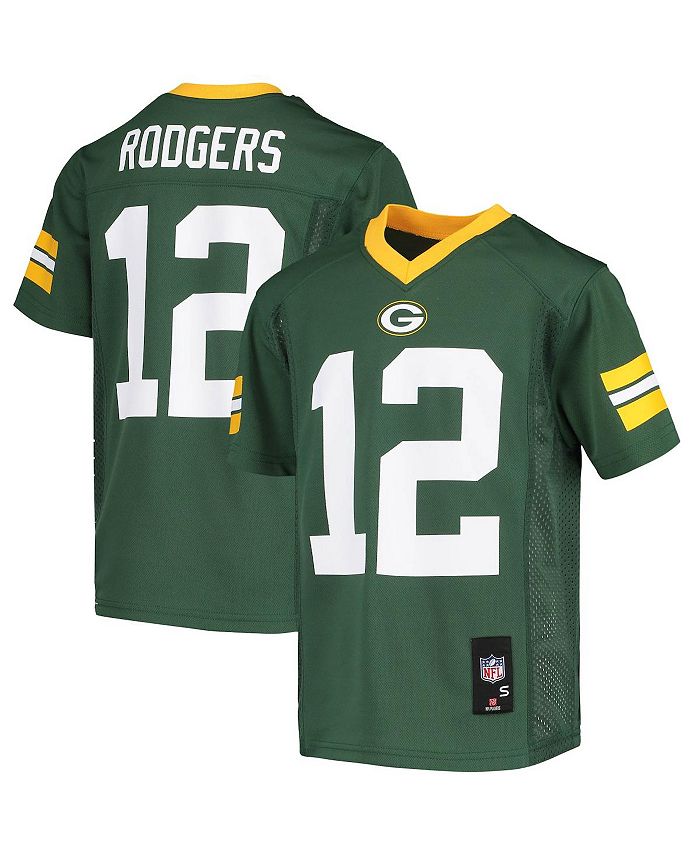 Outerstuff Big Boys Aaron Rodgers Green Green Bay Packers Replica ...