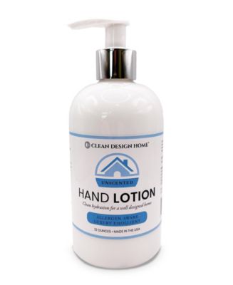 Clean Design Home Unscented Hand Lotion, 12 oz - Macy's