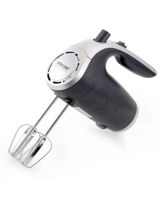 Better Chef 5-Speed 150-Watt Hand Mixer Black w/ Silver Accents - Macy's