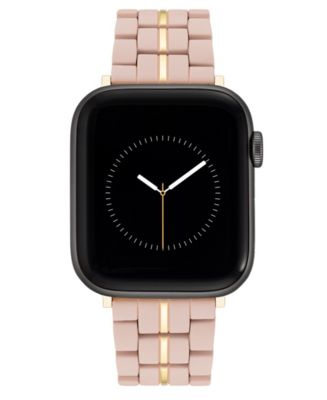 Nine West Women's Rubberized Link Bracelet designed for Apple Watch ...