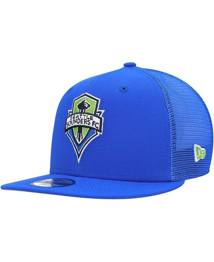 New Era Big Boys Blue Seattle Sounders FC Classic 9FIFTY Trucker ...