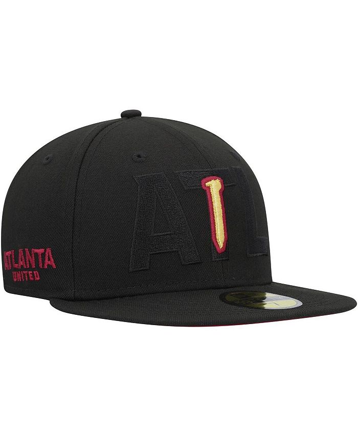 New Era Men's Black Atlanta United FC Kick Off 59FIFTY Fitted Hat - Macy's