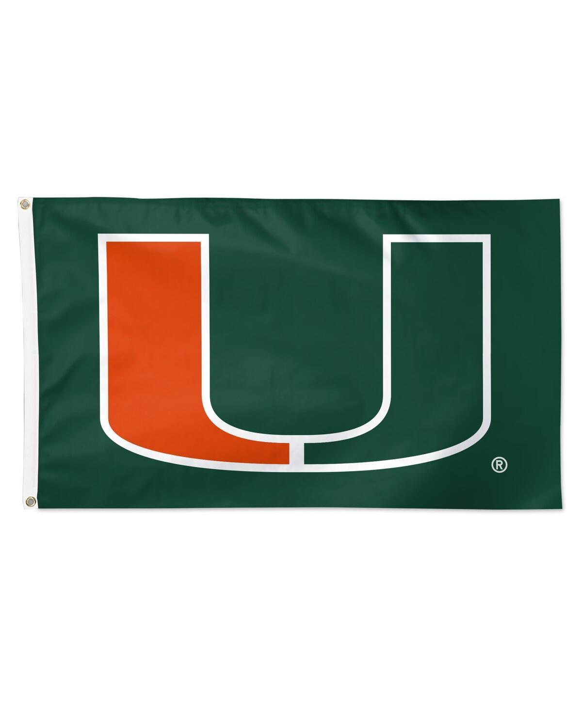 Click here for Wincraft Miami Hurricanes 3 x 5 Primary Logo Singl... prices