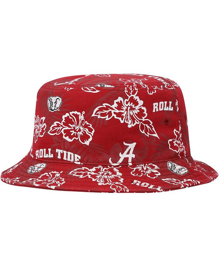 Reyn Spooner Men's Crimson Alabama Crimson Tide Floral Bucket Hat - Macy's