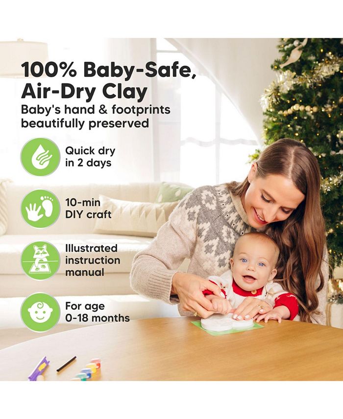 KeaBabies Adore Baby Hand and Footprint Kit, Dog Paw Print Kit, Baby ...