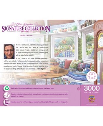Masterpieces Signature Collection - Puzzler's Retreat 3000 Piece Puzzle ...
