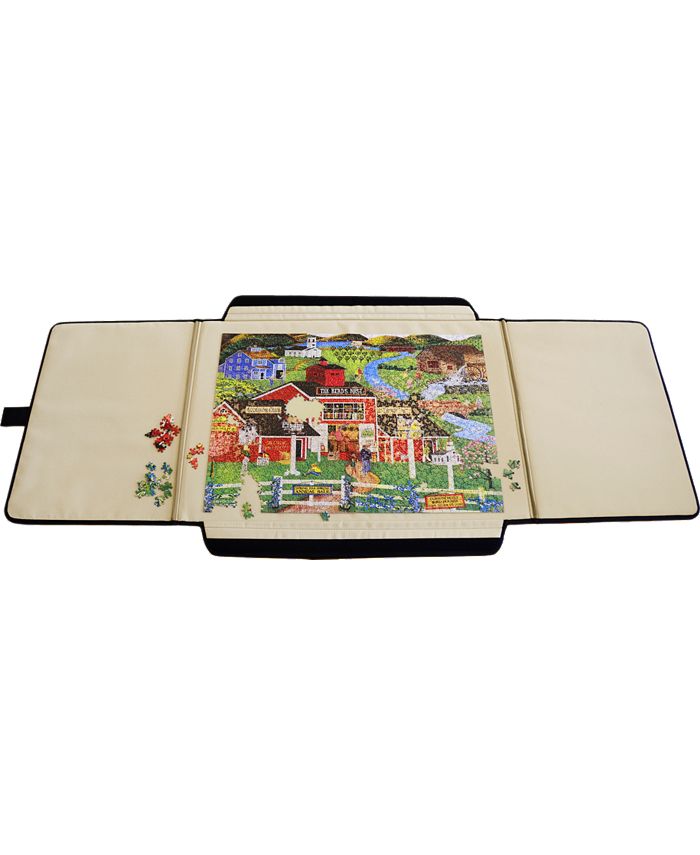 Masterpieces Puzzle Accessories - Folding Travel Puzzle Table Mat - Macy's