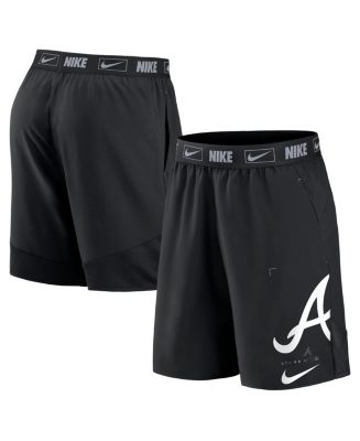 Men's Nike Black Atlanta Braves Bold Express Performance Shorts - Macy's