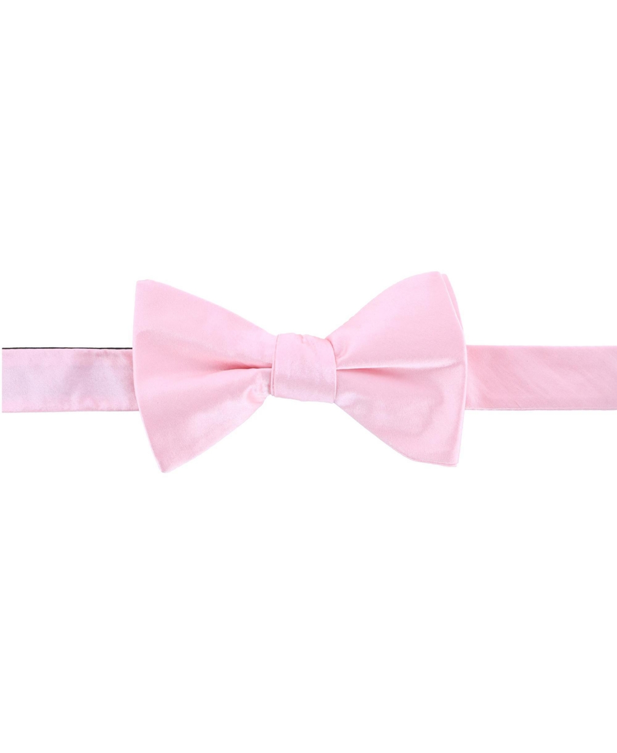 Click here for Trafalgar Mens Sutton Solid Color Silk Bow Tie - P... prices