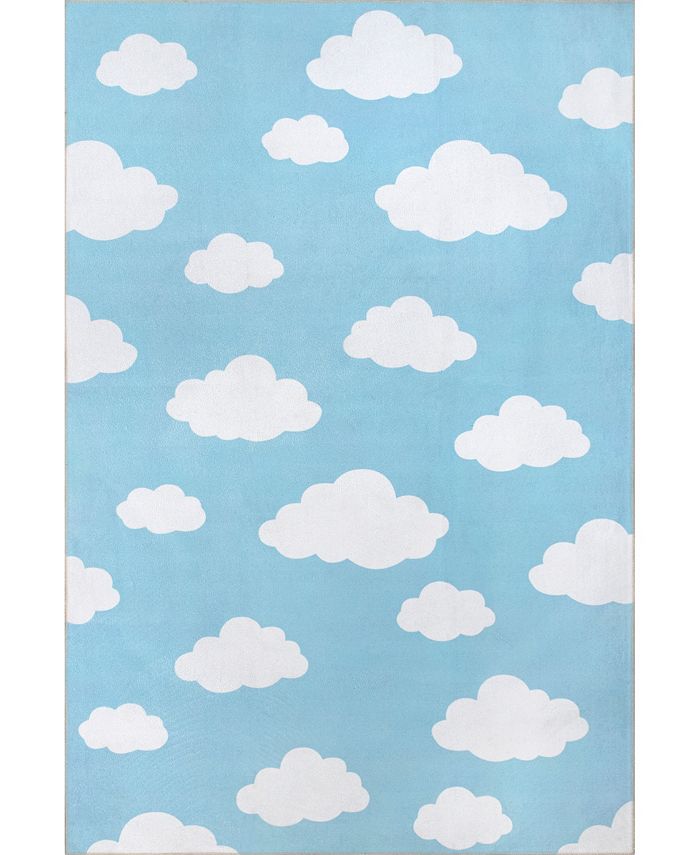 nuLoom Aurora Lilia Washable Kids Cloud 3' x 5' Area Rug - Macy's