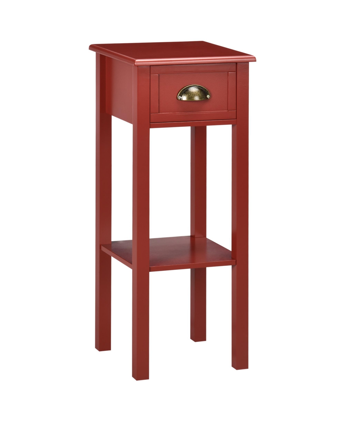 Click here for Homcom 2-Tier Side Table with Drawer Shelf  End Ta... prices
