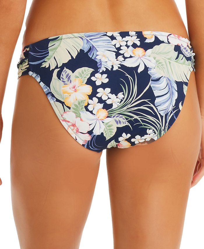Jessica Simpson Womens Stranded In Paradise Side Shirred Hipster