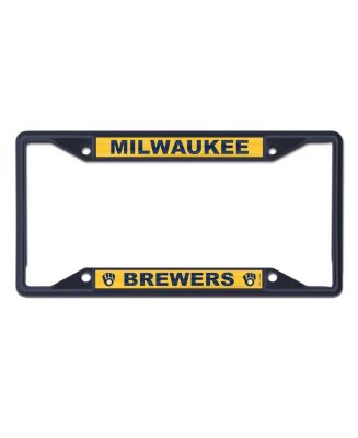 Wincraft Milwaukee Brewers Chrome Color License Plate Frame - Macy's