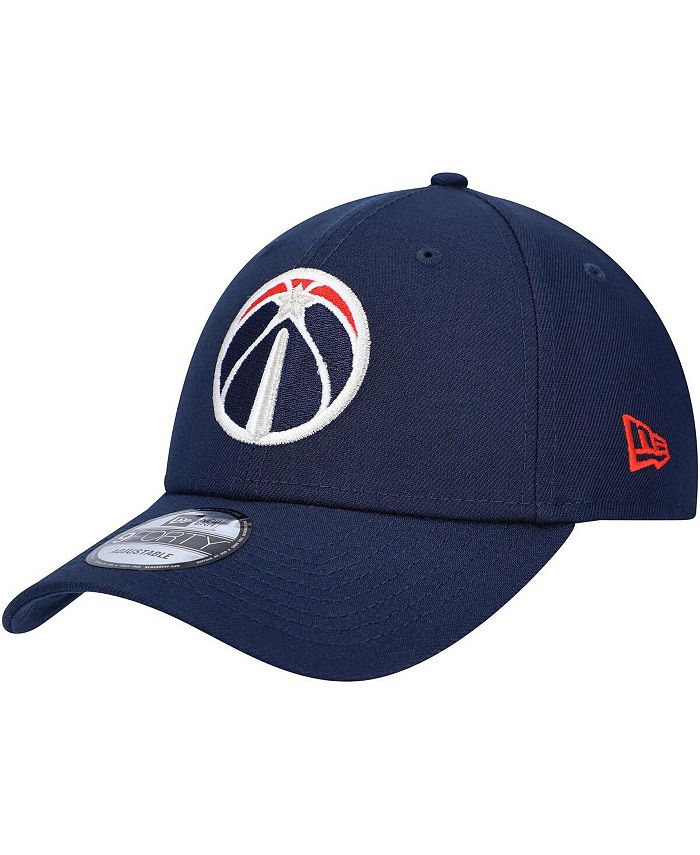 New Era Men's Navy Washington Wizards The League 9FORTY Adjustable Hat ...