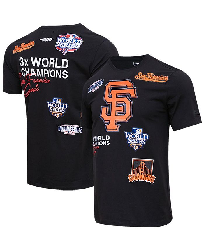 Pro Standard Men's Black San Francisco Giants Championship T-shirt - Macy's