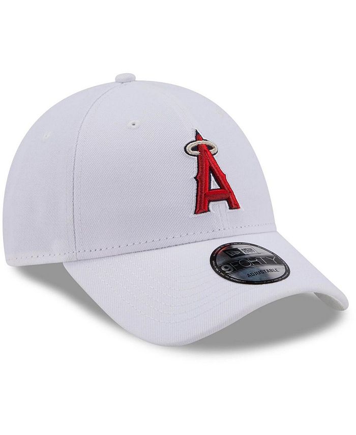 New Era Men's White Los Angeles Angels League II 9FORTY Adjustable Hat ...