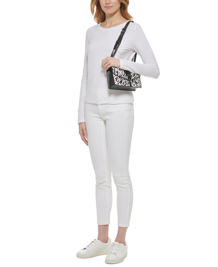 DKNY Elissa Small Shoulder Bag & Reviews - Handbags & Accessories - Macy's