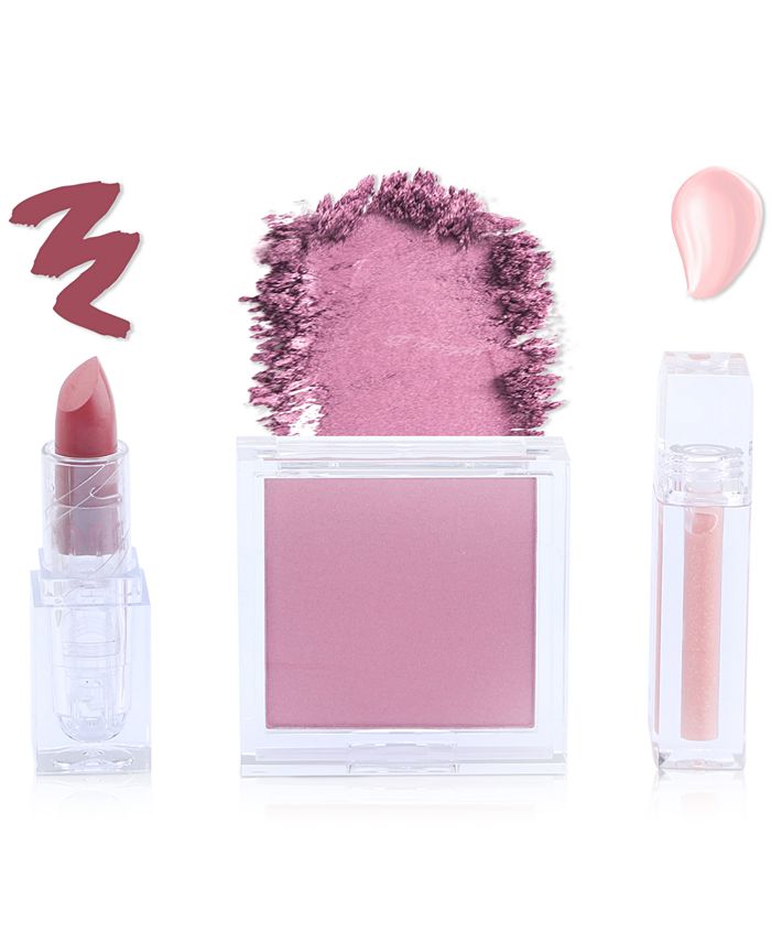 Created For Macy's 3-Pc. Lip & Cheek Set - Pink, Created for Macy's ...
