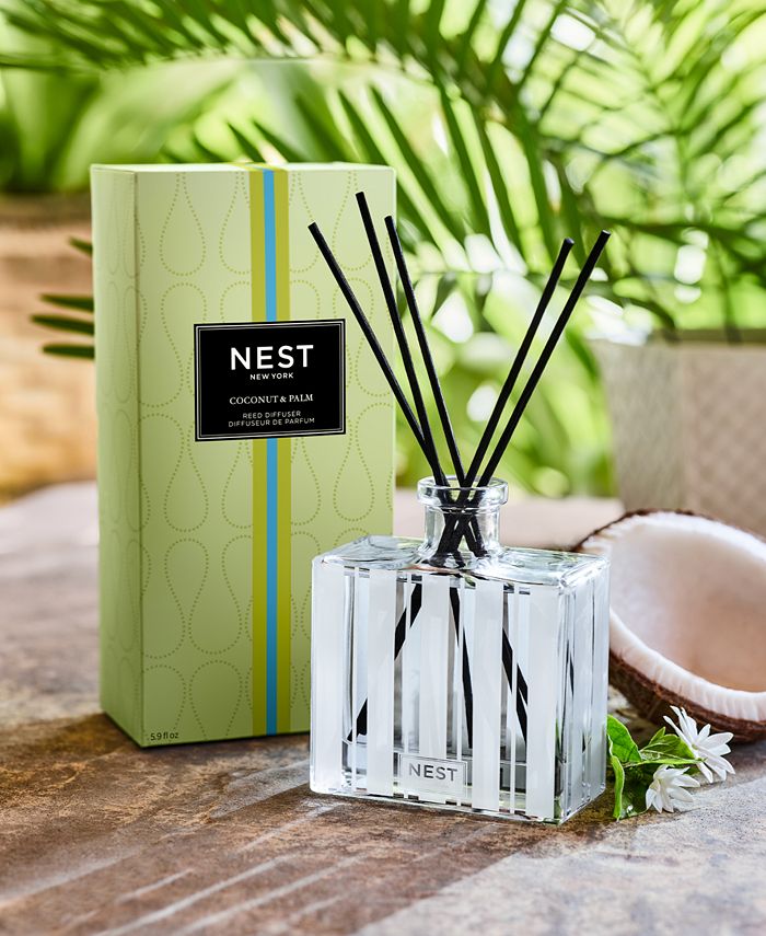 NEST New York Coconut & Palm Reed Diffuser, 5.9 oz. - Macy's