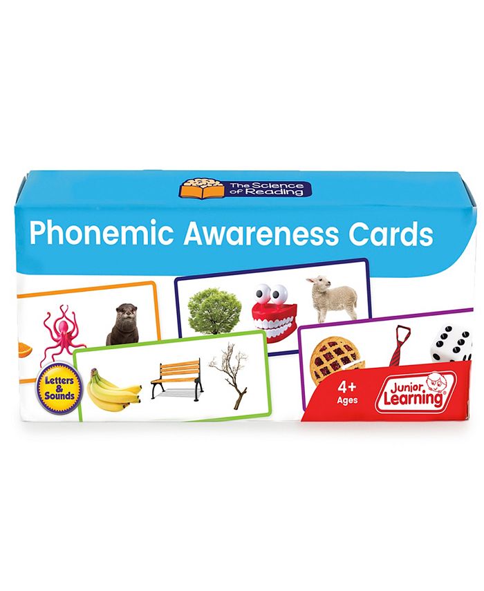Junior Learning Phonemic Awareness Flashcards - Macy's