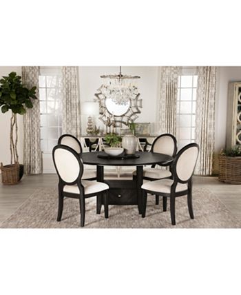 Coaster Home Furnishings 2-Piece Asian Hardwood Twyla Upholstered with ...