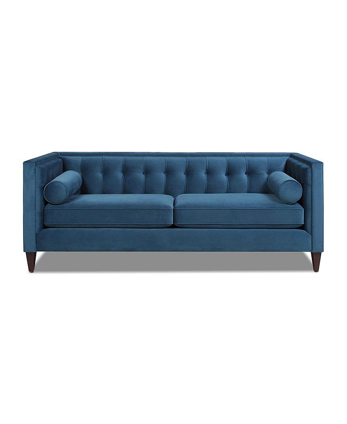 Jennifer Taylor Home Jack 84" Modern Tuxedo Tufted Sofa - Macy's