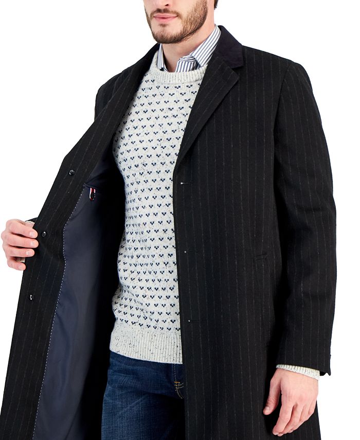 Tommy Hilfiger Men's Modern-Fit Overcoat - Macy's