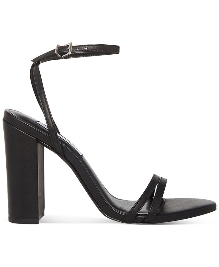 Steve Madden Women's Candid Two-Piece Block-Heel Sandals - Macy's