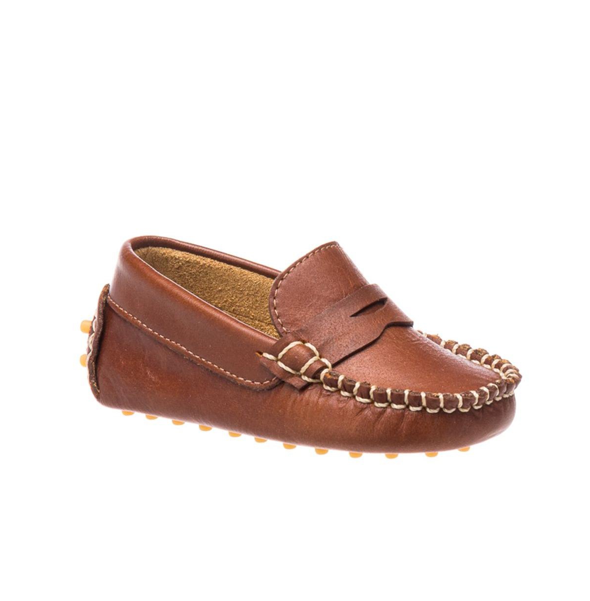 Elephantito Toddler Boy Logan Driver Loafer In Natural | ModeSens