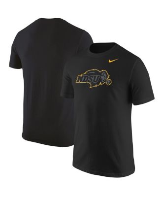 Men's Nike Black NDSU Bison Logo Color Pop T-shirt - Macy's