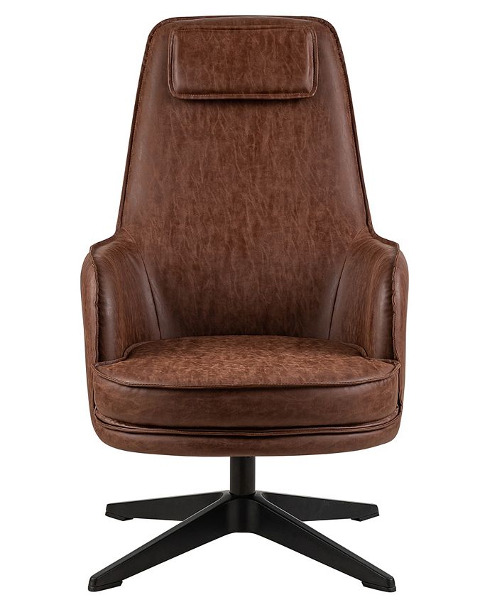 Furniture of America Jamison 41" Swivel Accent Chair - Macy's