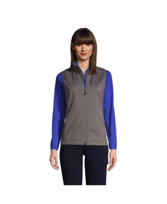 Lands' End Women's Soft Shell Vest - Macy's