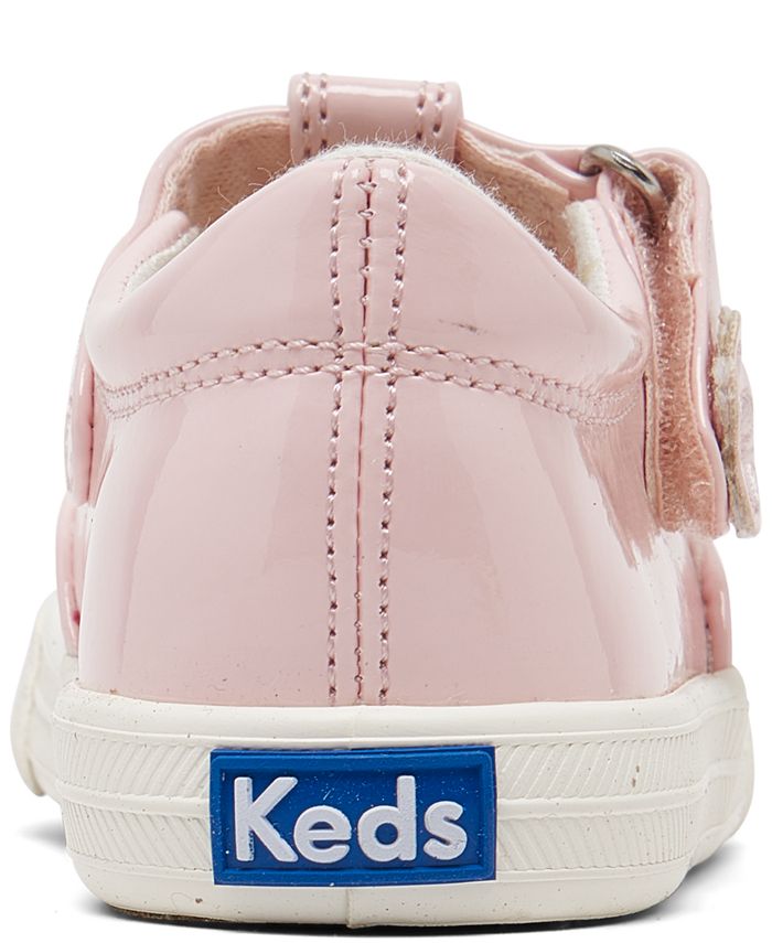 Keds Toddler Girls Daphne Patent Stay-Put Casual Sneakers from Finish ...