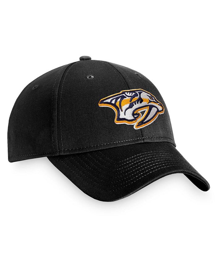 Fanatics Men's Black Nashville Predators Core Adjustable Hat - Macy's