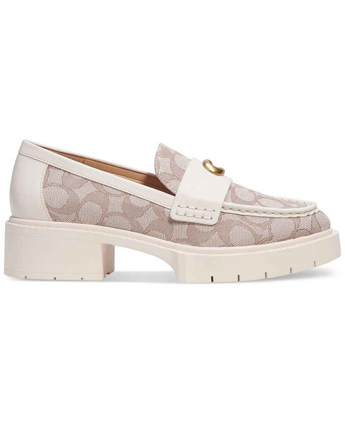COACH Women's Leah Platform Lug Sole Loafers - Macy's