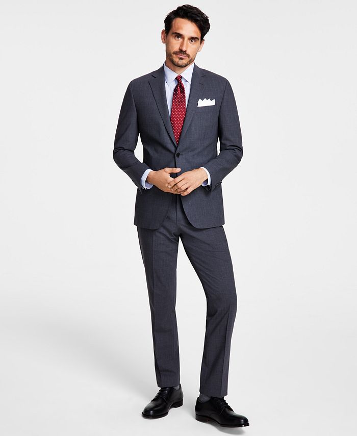 Brooks Brothers Men's Classic-Fit Stretch Wool Blend Suit Separates ...