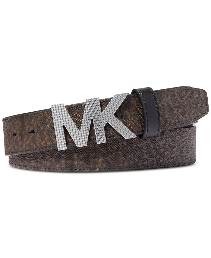 Michael Kors Men's Logo Grid Belt - Macy's