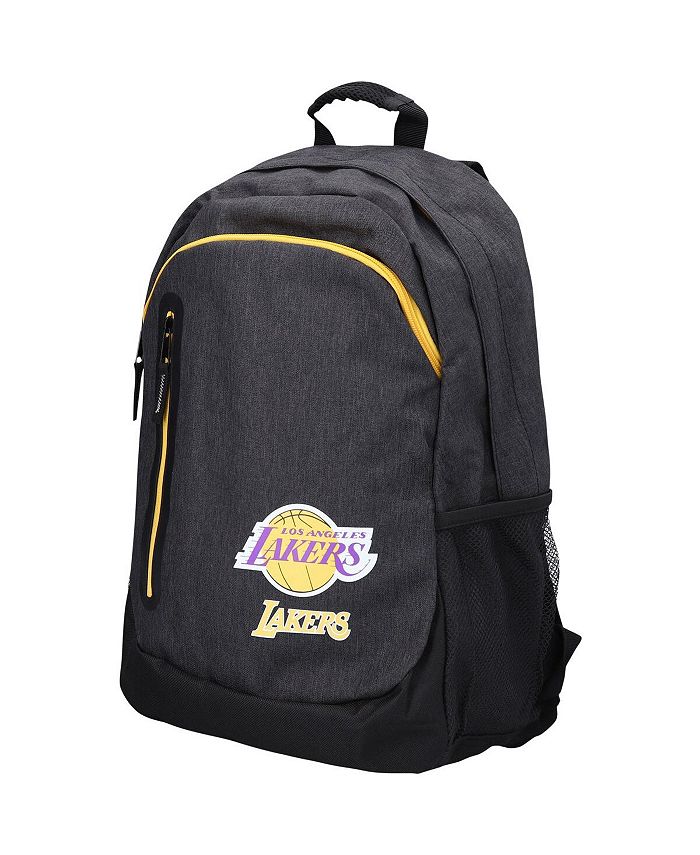FOCO Youth Boys and Girls Black Los Angeles Lakers Bold Color Backpack ...