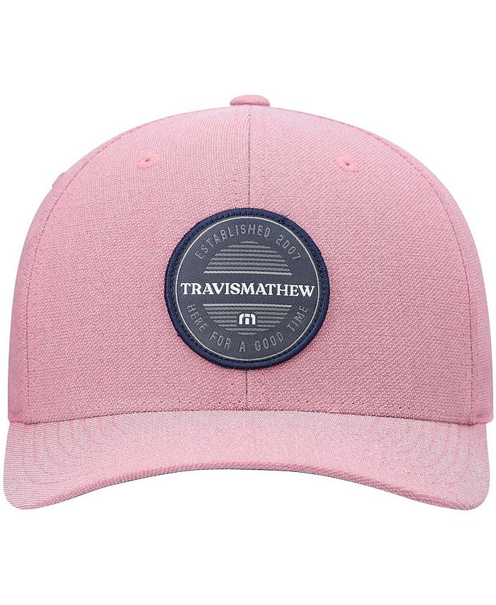 Travis Mathew Men's Heathered Red Ten to Two Flex Hat - Macy's