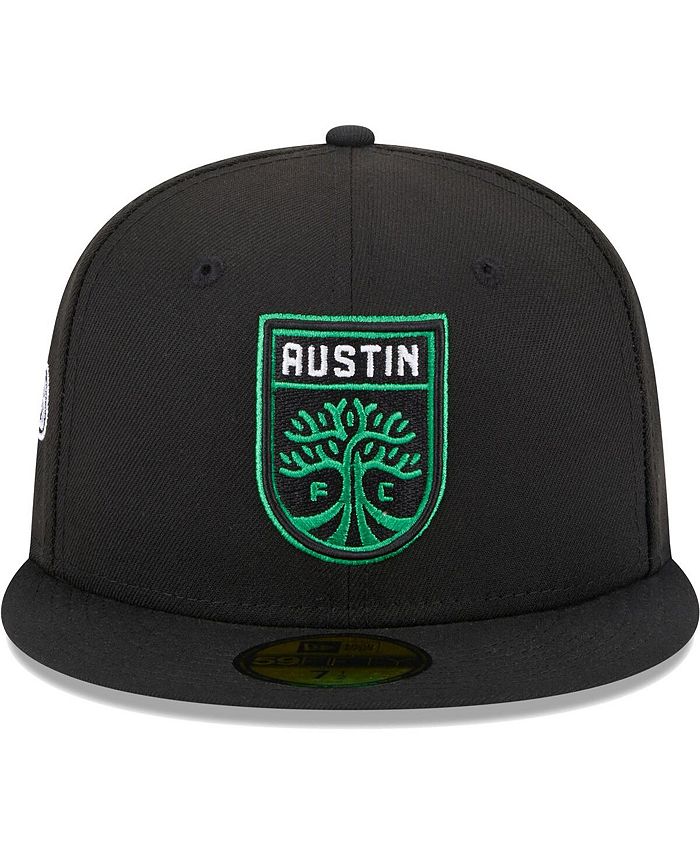 New Era Men's Black Austin Fc Patch 59Fifty Fitted Hat - Macy's