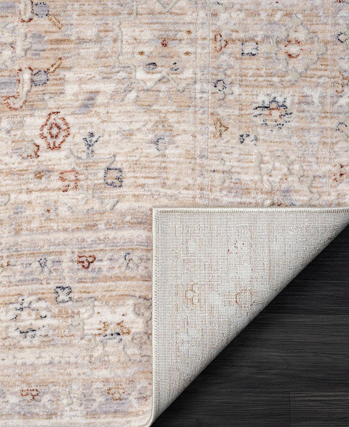LR Home Laurel LAURL82300 7'9" x 9'9" Area Rug - Macy's