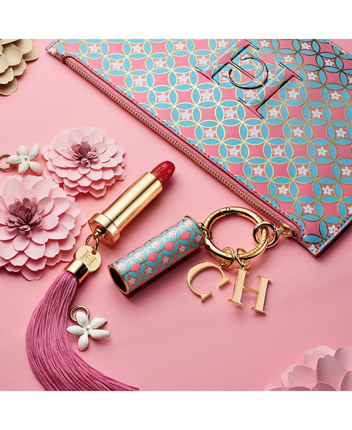 Carolina Herrera Fabulous Kiss Customizable Blossom Lipstick Cap ...